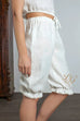 Linen Ruffle Bloomers ANASTASIA LACE Knee Length